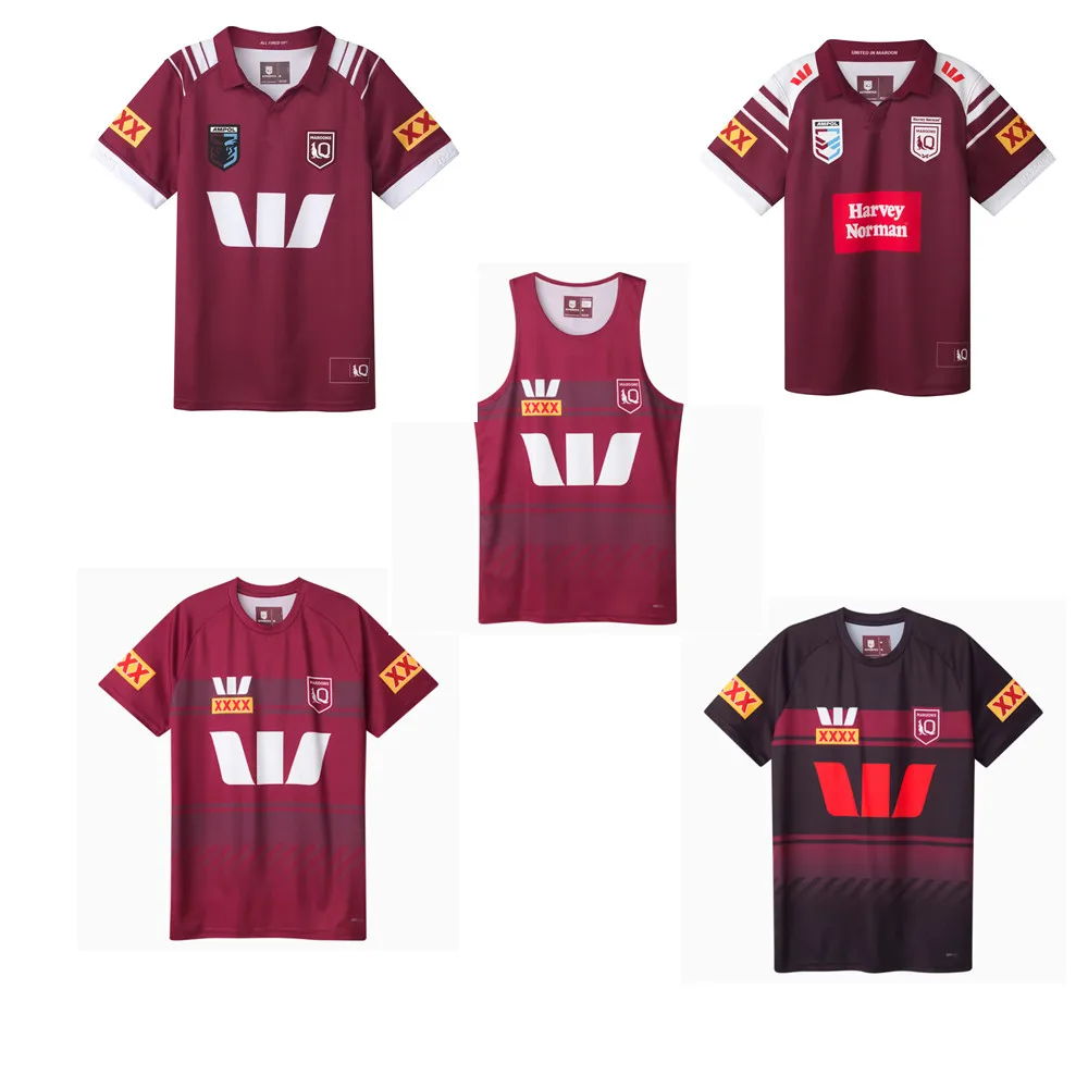 2025 QUEENSLAND MAROONS rugby jersey Australia qld Maroons rugby shirt ...