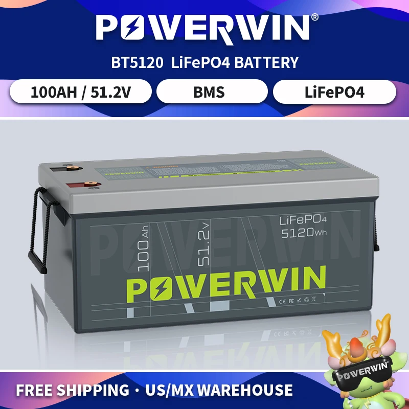 POWERWIN-BT5120-LiFePO4-Built-in-BMS-Deep-Cycles-Solar-Rechargeable-51 ...