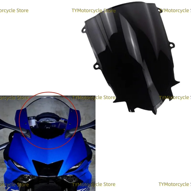 Motorcycle-Screen-Windshield-WindScreen-Fit-For-Yamaha-YZF-R6-YZF-R6 ...