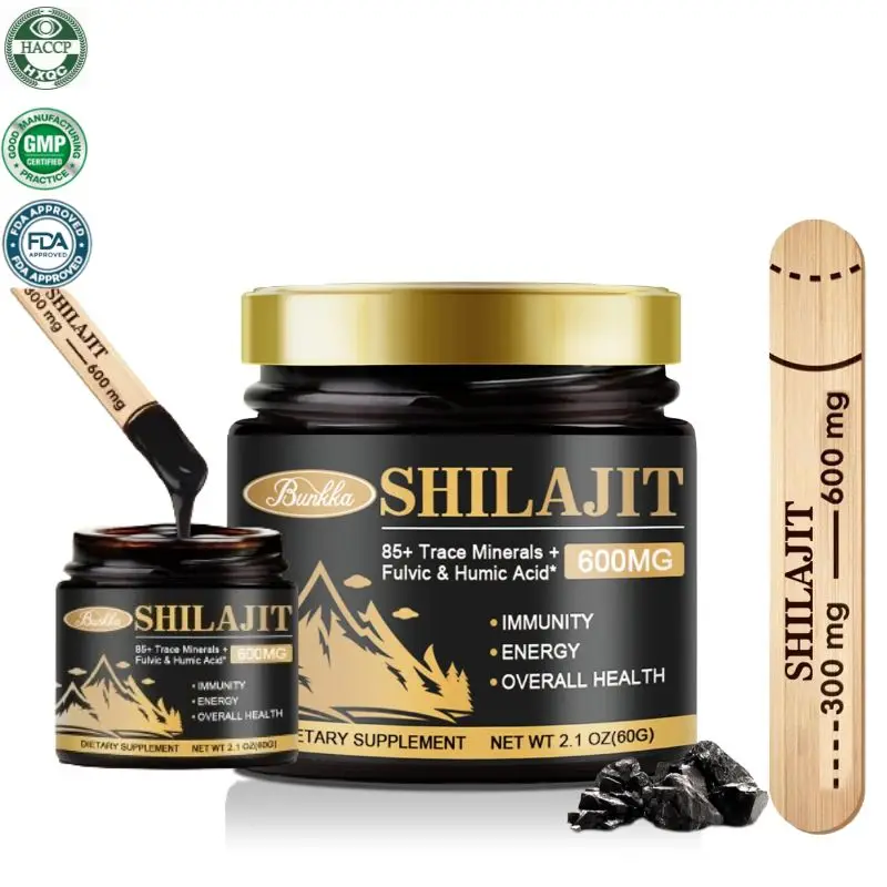 BUNKKA-Shilajit-Resin-Skin-Beauty-Health-Brain-Memory-Cognitive-Energy-Stamina-Hormonal-Balance ...