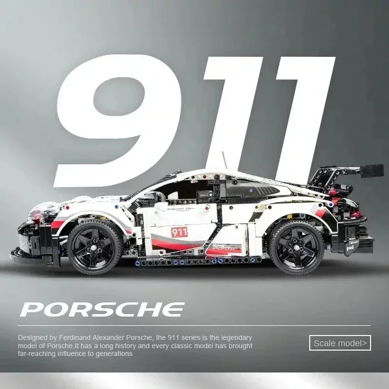 New-1580PCS-Technical-911-RSR-Racing-Car-Building-Model-Sets-compatible ...