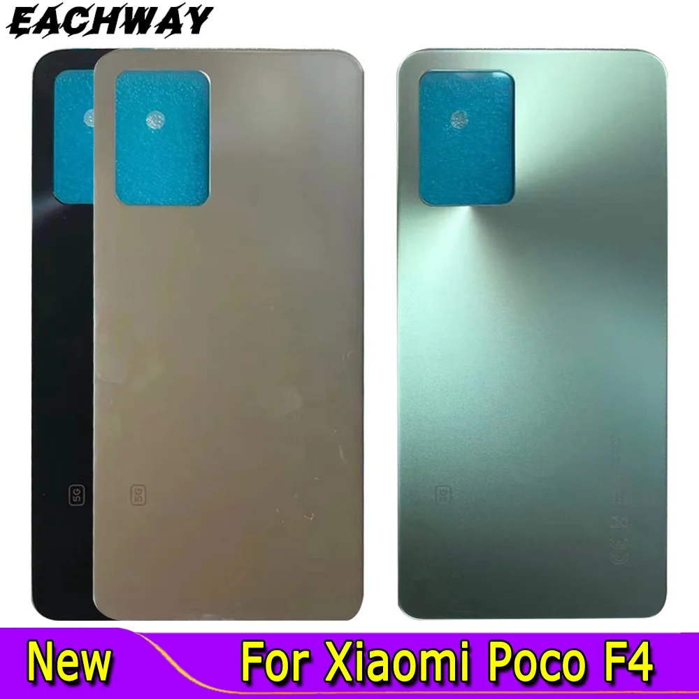 6.67" Housing For Xiaomi Poco F4 Battery Cover Panel Rear Door Housing ...