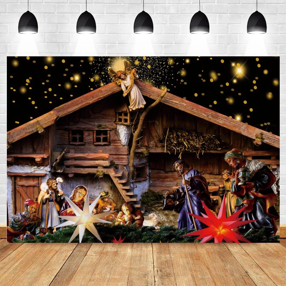 Nativity Scene Backdrop