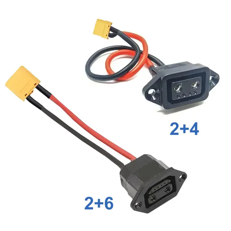 XT60-TX90-to-2-4-2-6-Wire-Connector-Male-Female-Electric-Vehicle ...