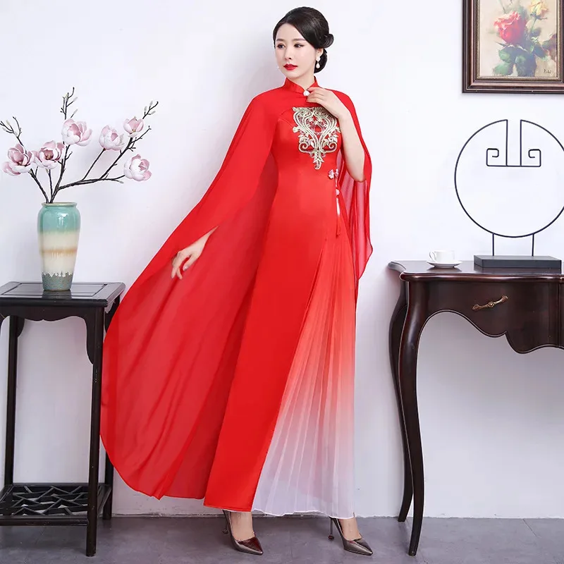 S-5XL Style Qipao Sexy Women Plus Size Cheongsam Vintage Classic ...