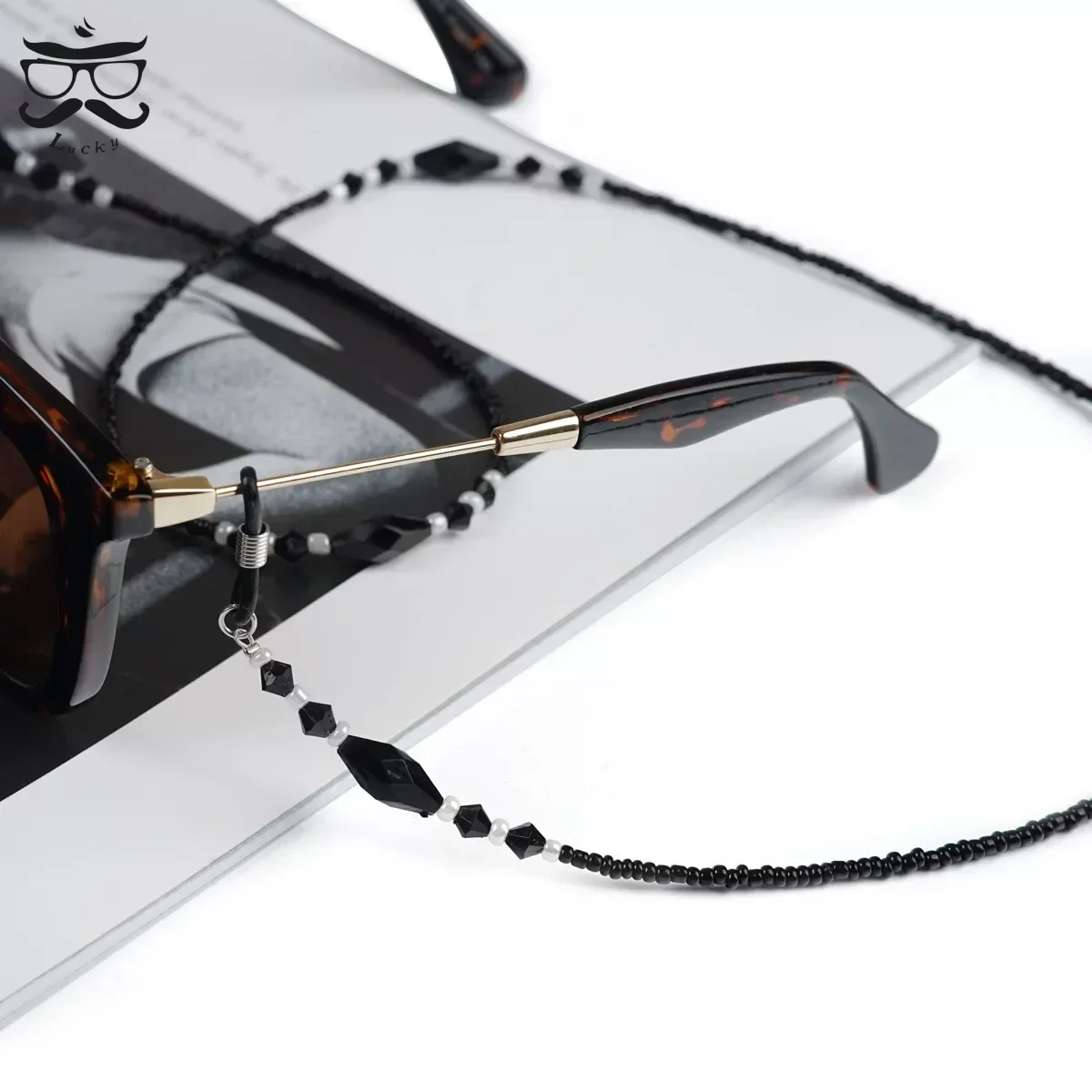 Fashion-Glasses-Chain-Black-Acrylic-Bead-Chain-Anti-Slip-Glasses-Rope ...
