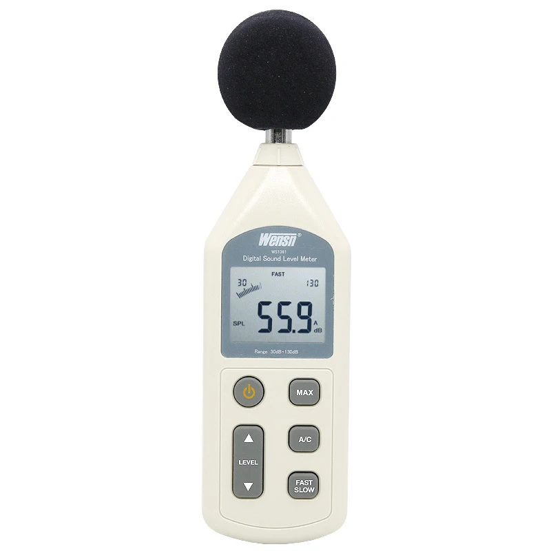 WS1361C-30-130dB-LCD-Digital-Sound-Level-Meter-Noise-Measuring ...