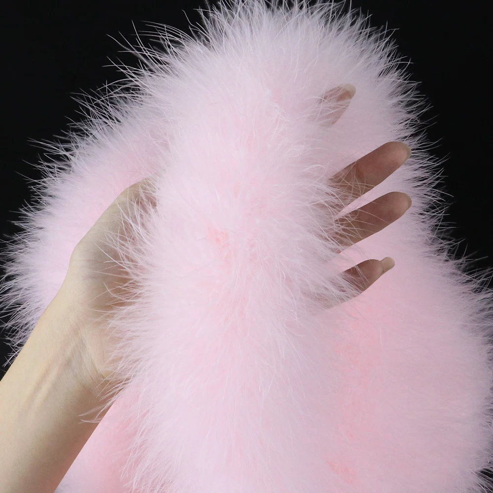 2Meter-50Grams-Marabou-Turkey-Feather-Boas-Pink-Fluffy-Marabou-Plumas ...