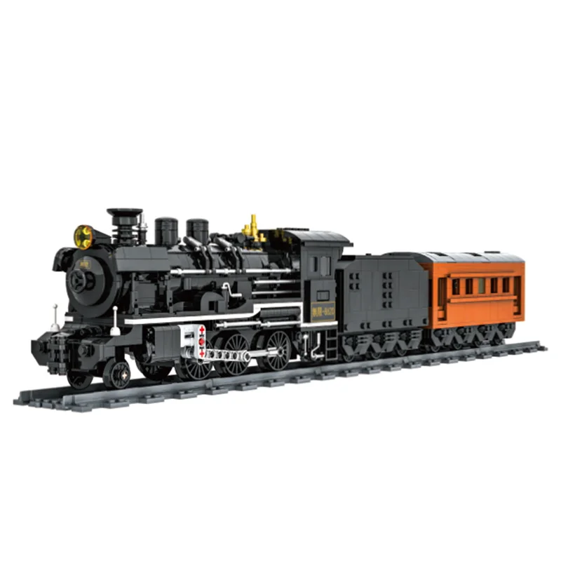 MOC-Creative-High-Tech-City-Train-Demon-Slayer-Mugen-Train-Model ...