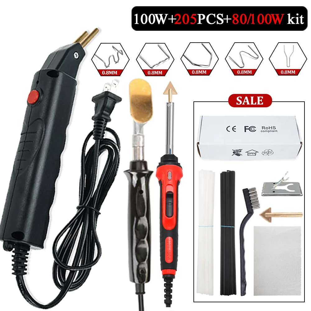 100W-Plastic-Welding-Machine-Car-Bumper-Repair-Tool-Kit-Hot-Air-Gun ...