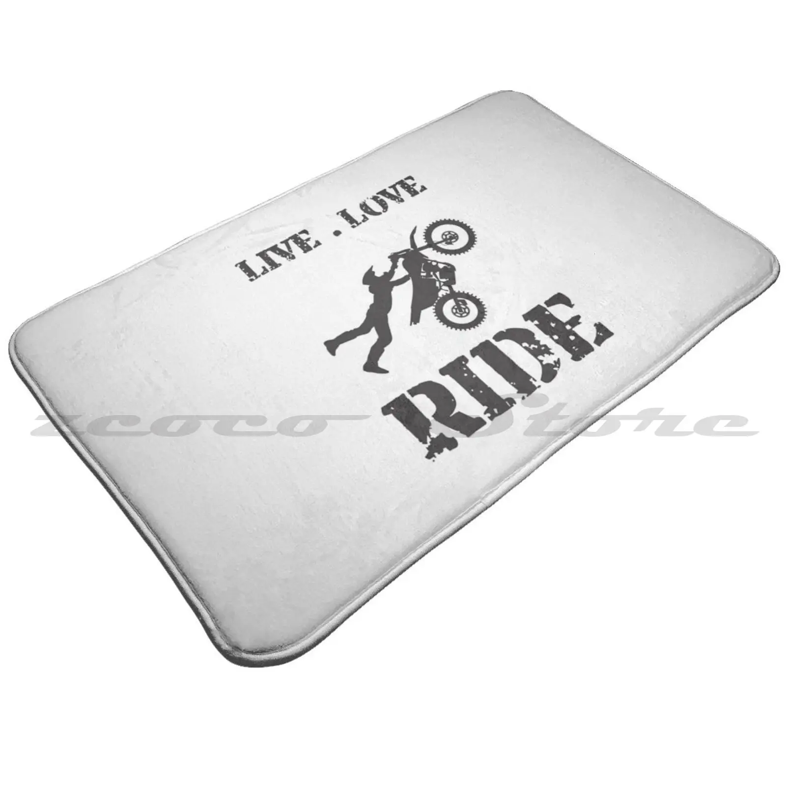 Live-Love-Ride-Carpet-Rug-Non-Slip-Water-Absorb-Door-Mat-Braap ...