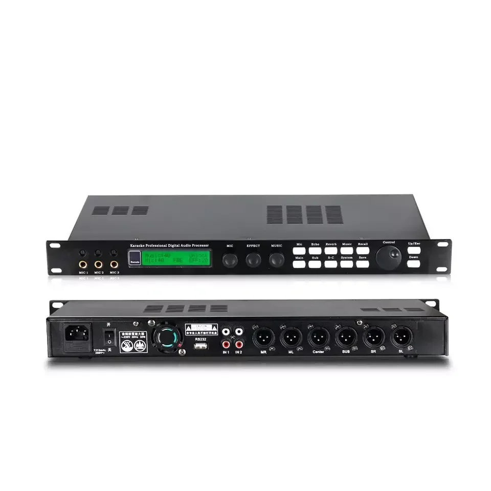 Latest Stage Karaoke Professional Digital Audio Processor with 2Bit ...