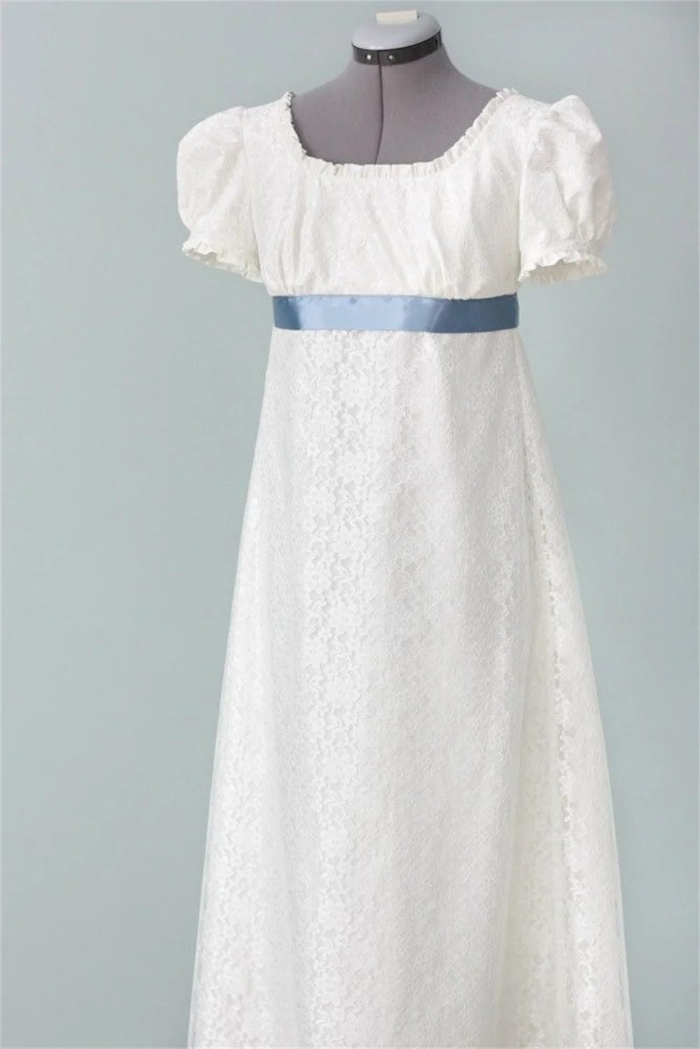 Medieval-Tea-Party-White-Dress-Regency-Dress-Busty-Vintage-High ...
