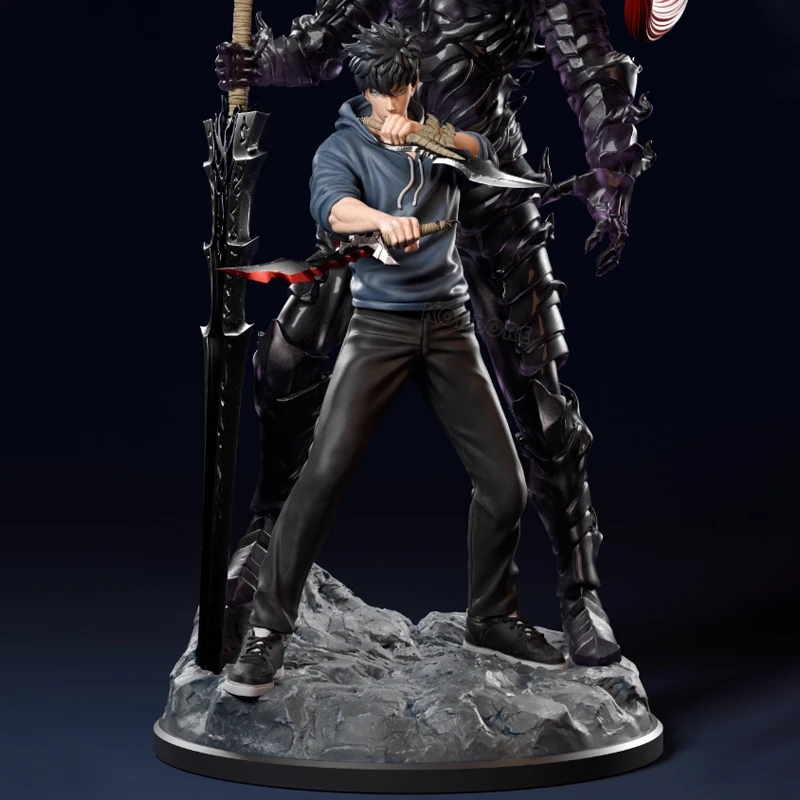 20cm Solo Leveling Sung Jinwoo Anime Figure Ore dake Level Up na Ken ...