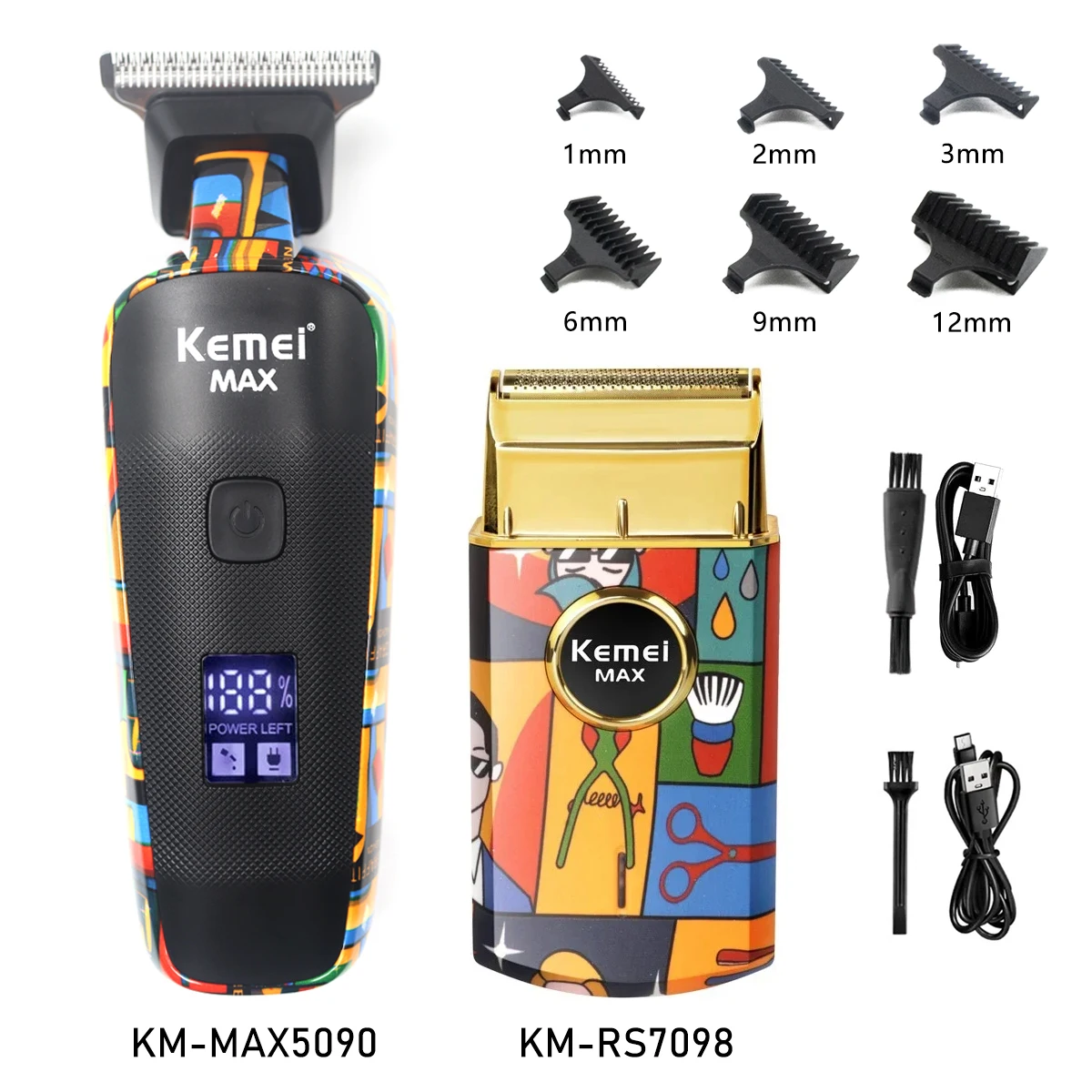 Professional-Hair-Clipper-Kit-for-Men-Professional-Barber-Machines ...