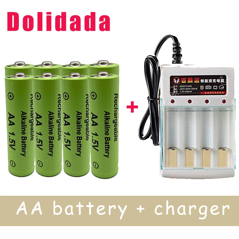 3000mah-1-5v-AA-Alkaline-Battery-2a-Rechargeable-Battery-For-Remote ...