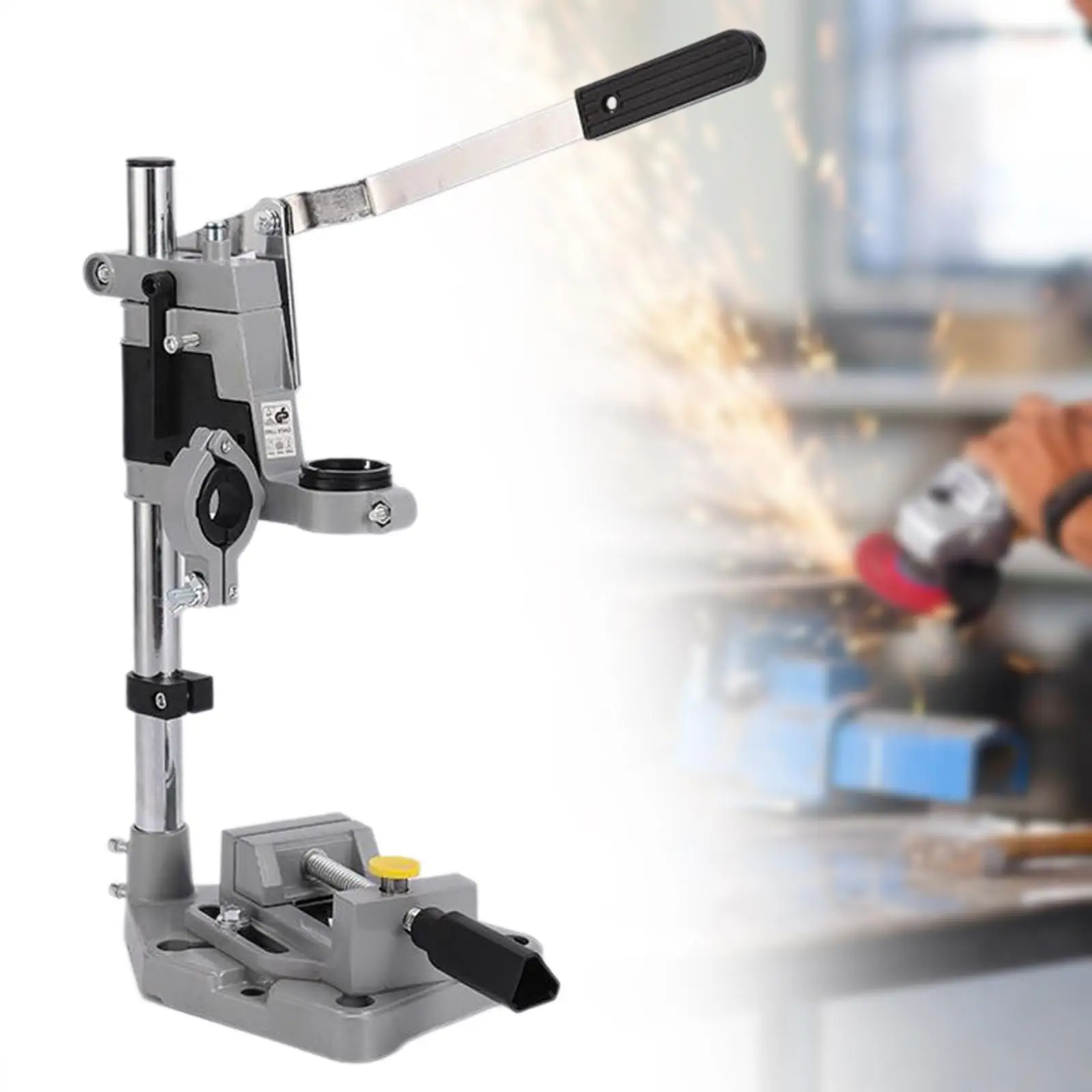 Drill-Press-Clamp-Drill-Stand-Holder-Bench-Clamp-for-Garden-Wood ...