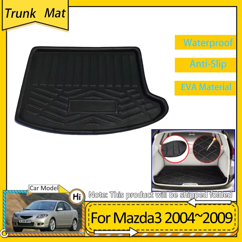 Car-Trunk-Mat-for-Mazda3-Mazda-3-BK-Sedan-2004-2005-2006-2007-2008-2009 ...