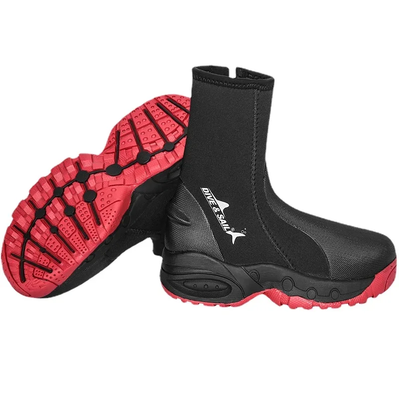 Botas-de-buceo-de-neopreno-zapatos-de-agua-vulcanizaci-n-a-prueba-de-fr ...