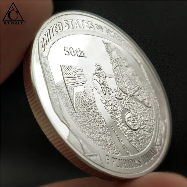 Apollo 11 Moon Landing Commemorative Coin
