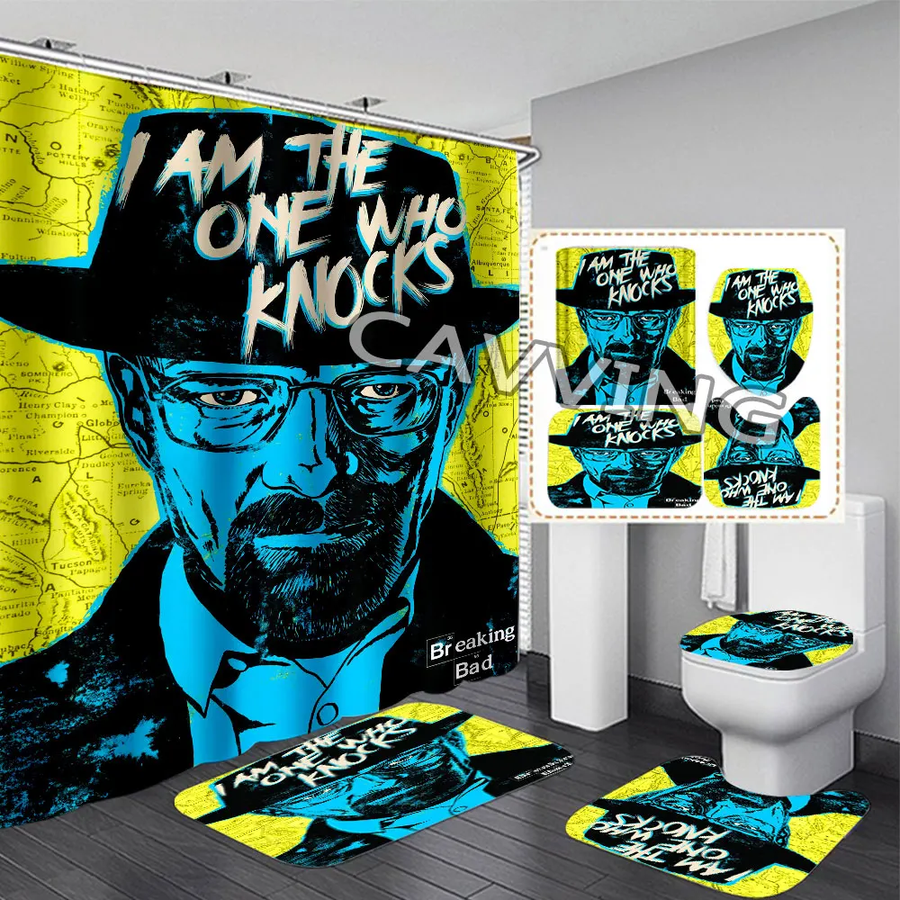 Breaking-Bad-3D-Shower-Curtain-Waterproof-Bathroom-Curtain-Anti-slip ...