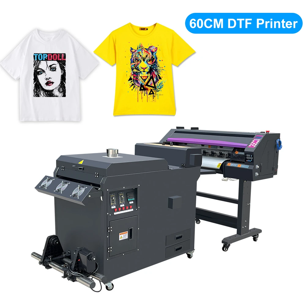 DTF 프린터, 엡손 XP600 I3200 프린트 헤드, 파우더 쉐이킹 머신, DTF 티셔츠 인쇄기, 60cm| | - AliExpress
