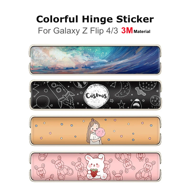 Colorful-Anti-Scratch-Side-Sticker-Skin-For-Samsung-Galaxy-Z-Flip-4-3 ...