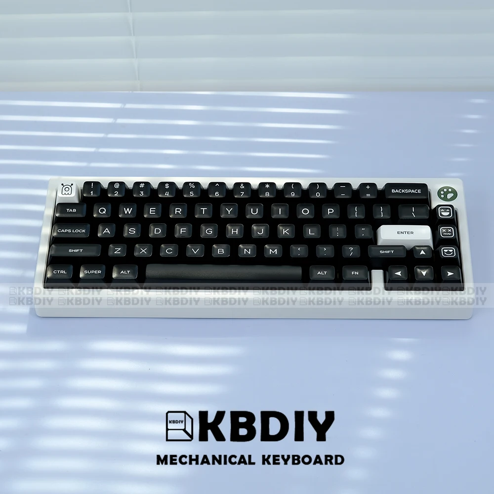 KBDiy-GMK-WOB-Preto-Keycap-Double-Shot-SA-Perfil-Key-Caps-Set-Barra-de ...