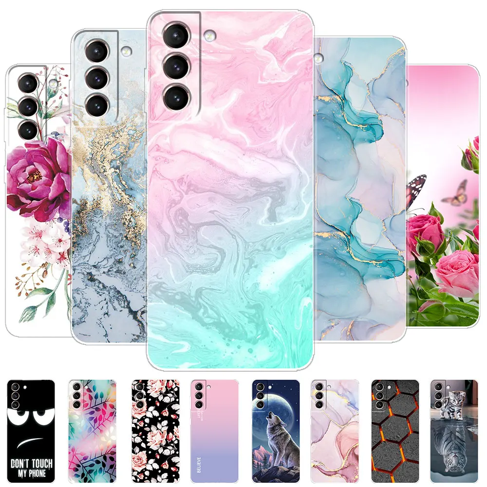 Case For Samsung Galaxy S21 FE Cover Clear Soft Silicone Phone Back ...