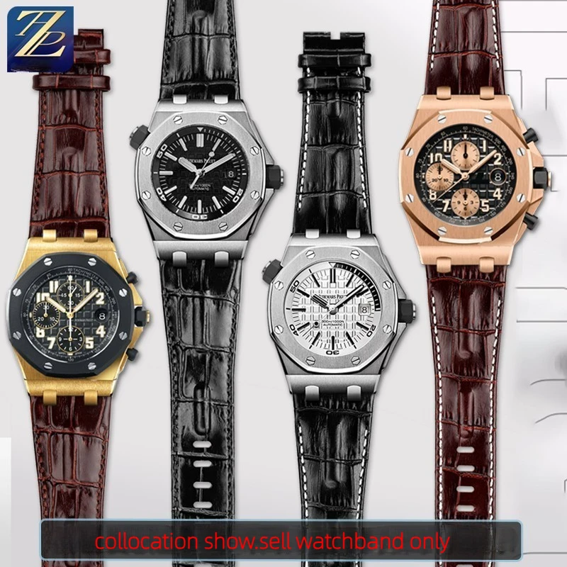 28mm-For-Audemars-and-Piguet-Royal-Oak-Offshore-Watch-Strap-AP-15710 ...