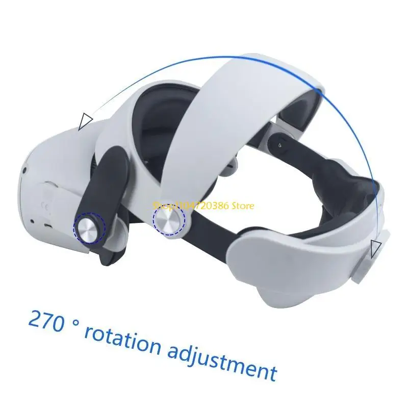 K0EA Adjustable Band Cushion Helmet for Oculus Quest 2 Headband ...