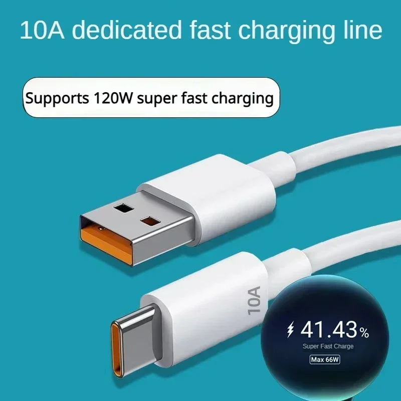 120W-10A-Type-C-Super-Fast-Charging-Cable-Data-Cord-for-Android-Huawei ...