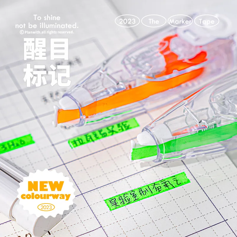 1pc-Correction-Tape-Fluorescent-Emphasis-Labeling-Correction-Tape-Ins ...