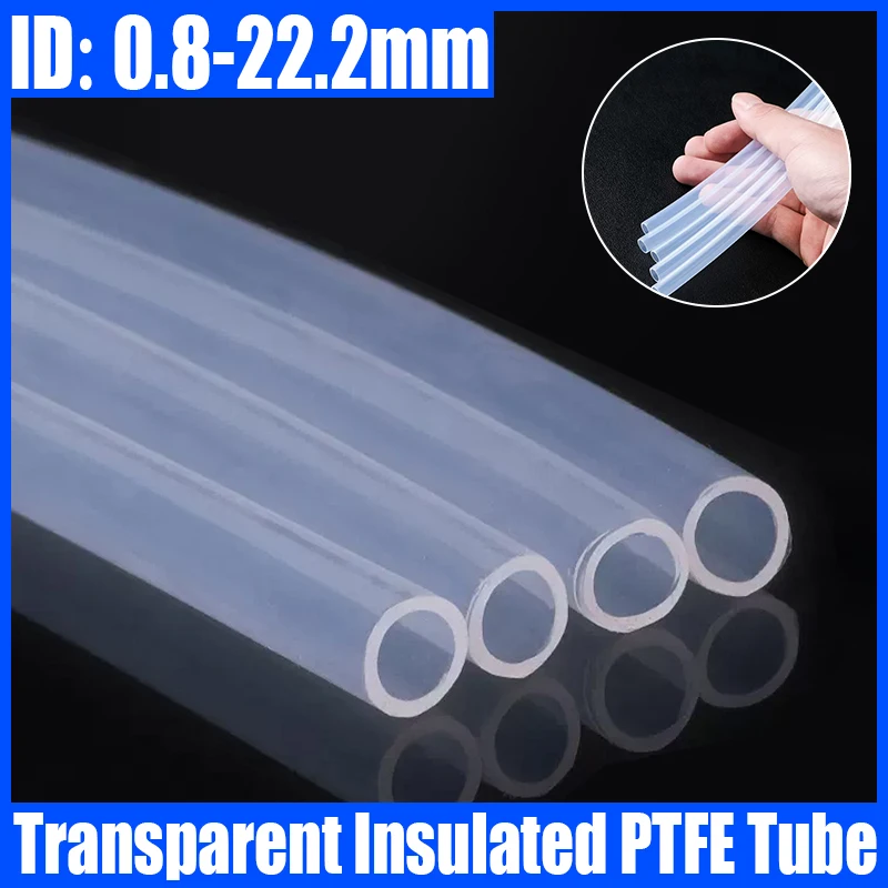 1/5 Meter Transparent PTFE Tube Clear FEP Tube Insulated PFA Tube For ...