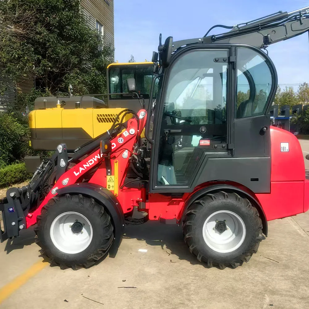 EPA/Euro 5 Home Use All Terrain Small Loader Wholesale 4×4 Wheel Loader ...