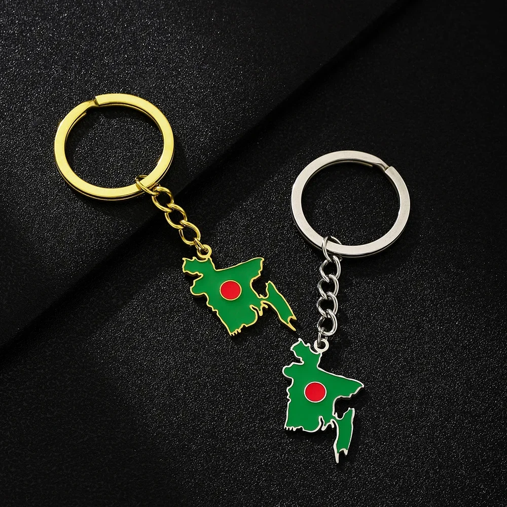 Amazon-hot-selling-Bangladesh-map-flag-keychain-decoration-men-and ...