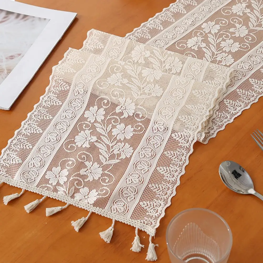 Lace-Table-Runner-Elegant-Lace-Floral-Table-Runner-for-Wedding-Party ...