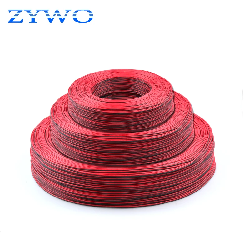 2468-Red-And-Black-Twisted-Pair-26-24-22-20AWG-Red-And-Black-Dual-Color ...
