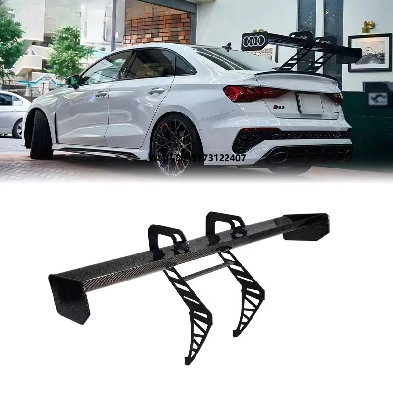 New A3/S3/RS3 Sedan LMS-Style Track Racing Car Aerodynamic Rear Wing ...