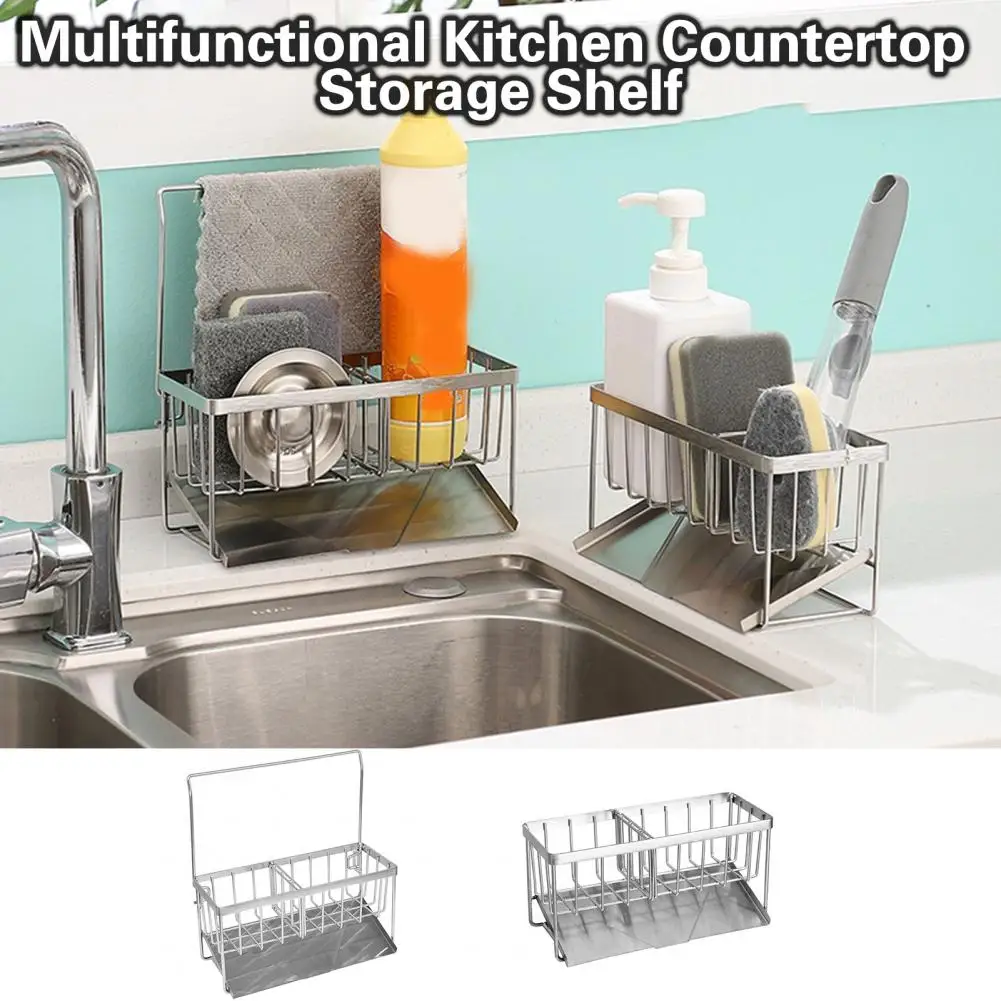 Kitchen-Sink-Organizer-Divider-Adjustable-Slope-Design-Hollow-Out ...