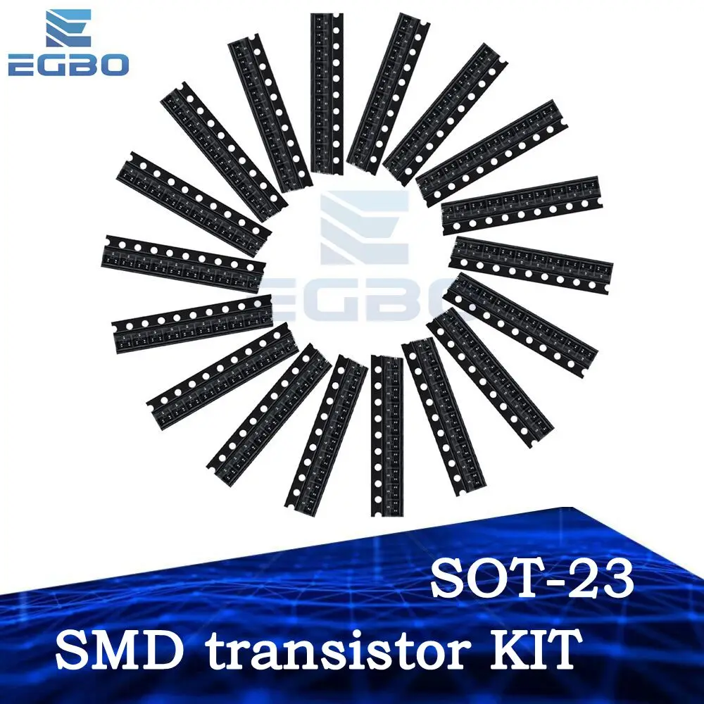 SOT-23-SMD-transistor-KIT-S9013-S9014-S9015-S9018-MMBT3904-MMBT3906 ...