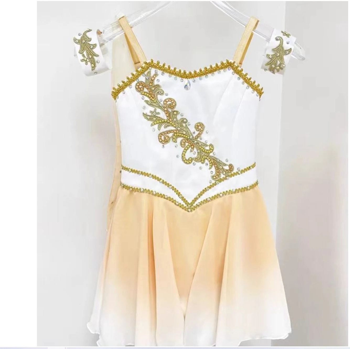 Professional-ballet-tutu-dress-customized-orange-gradient-Cupid-skirt ...