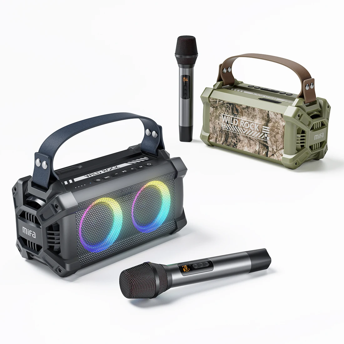 mifa-WildRock-Portable-Karaoke-Party-Speaker-with-Wireless-Microphone ...