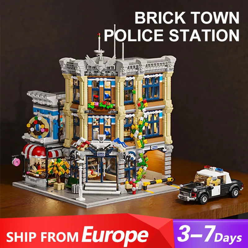 Lego City Shops Police Station House Buildings Set – A Detailed Review ...