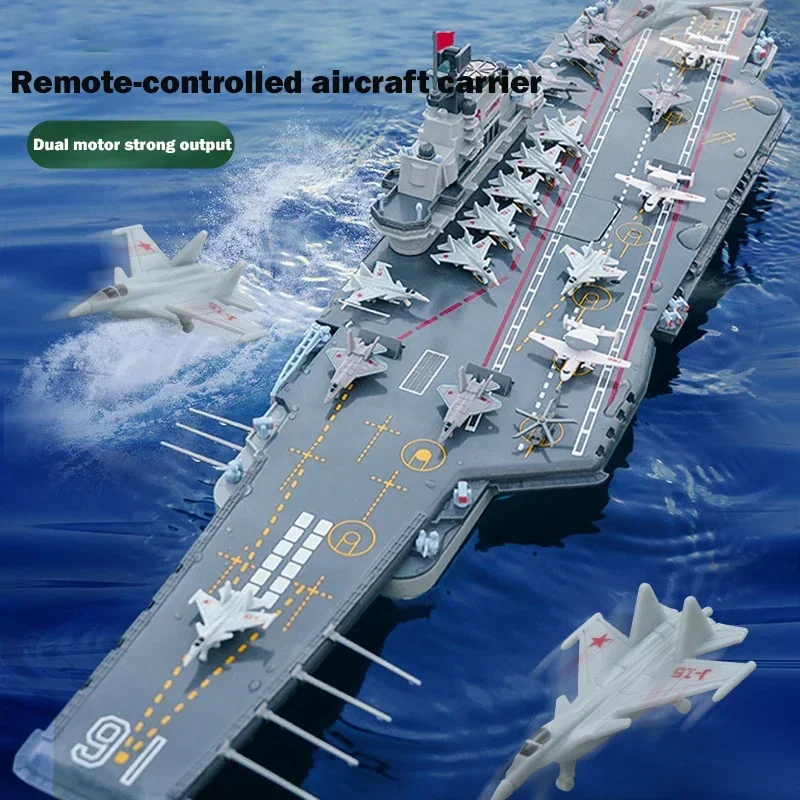 Aircraft-Carrier-Large-Navigation-Model-Remote-Control-Ship-Multi ...