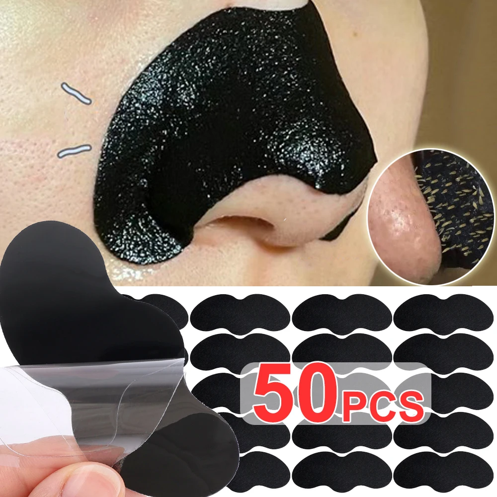 10-50pcs-Blackhead-Remover-Mask-Black-Dots-Spots-Acne-Treatment-Mask ...