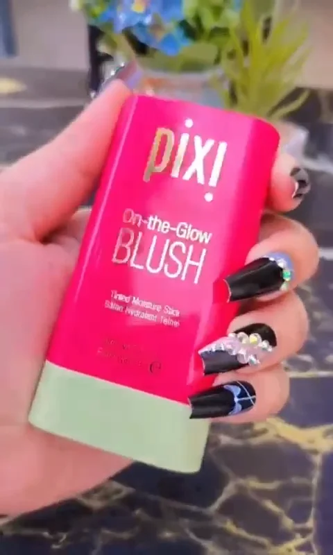 Pix On-the-Glow Blush Stick – Hydrating & Long-Lasting Cheek & Lip Tint ...