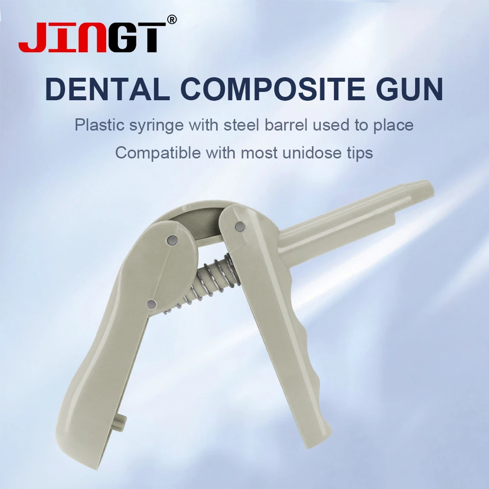 JINGT 1pcs Gray Dental Composite Gun for Precisely Dispensing Composite ...