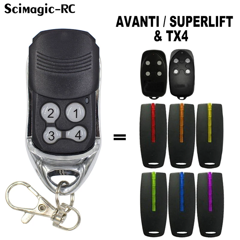 Avanti/superlift/centurion/tx4 Compatible Garage Door Gate Remote ...