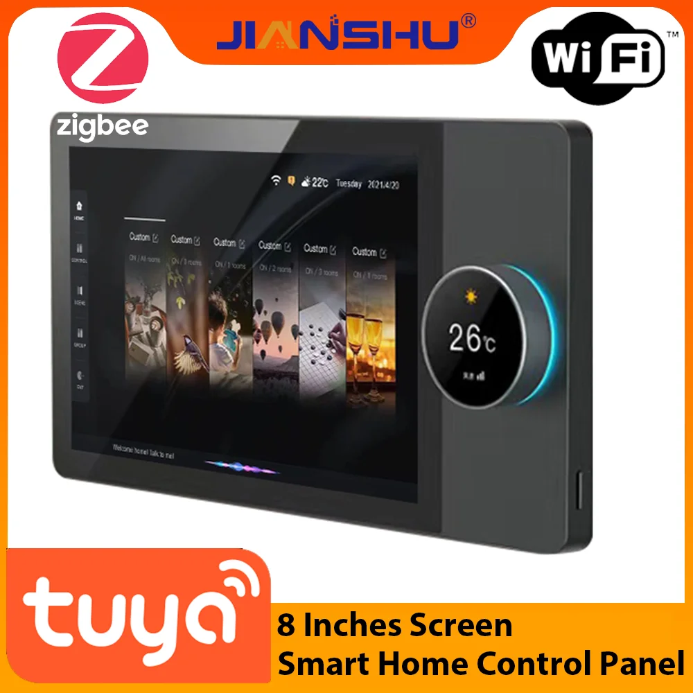 Jianshu-Smart-Home-Zigbee-Tuya-Screen-Control-Panel-8inches-Zigbee-Gateway-Built-In-Smart-Life ...